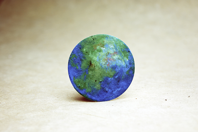 Handmade Paper Large Custom Seeded Circles